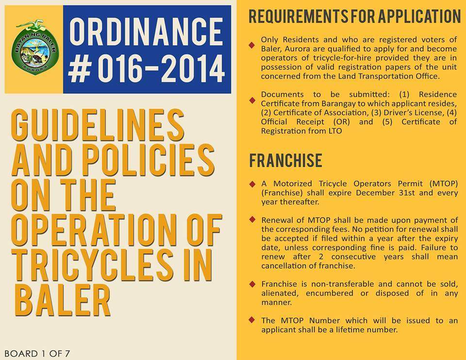 How to get a Motorized Tricycle Operator’s Permit (MTOP)